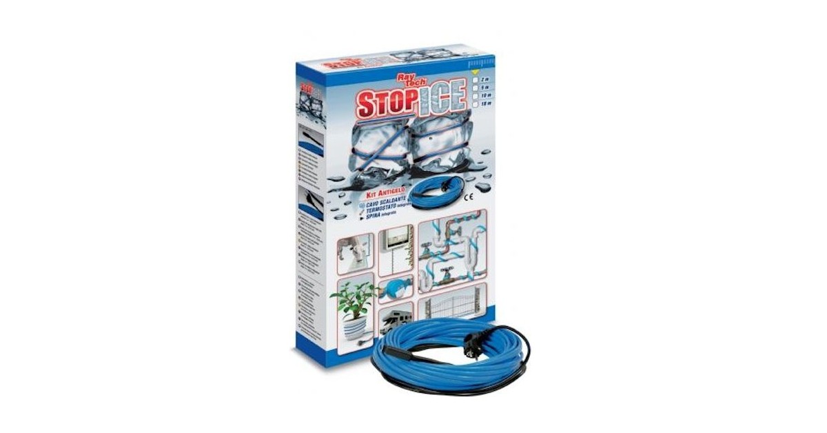 STOP-ICE-5/12 kit verwarmingskabel 5m - Water-pompen